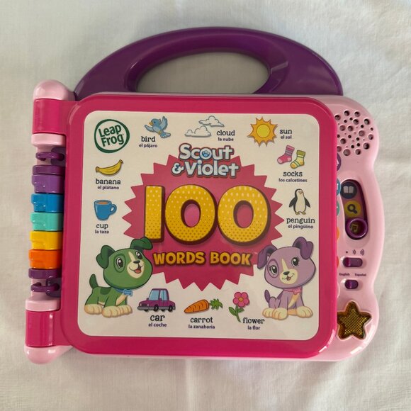 Leapfrog | Toys | Leap Frog Scout Violet 0 Words Book Interactive ...